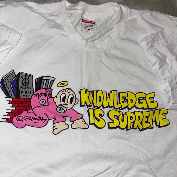 Supreme | Shirts | Supreme Graphic White Tee | Poshmark